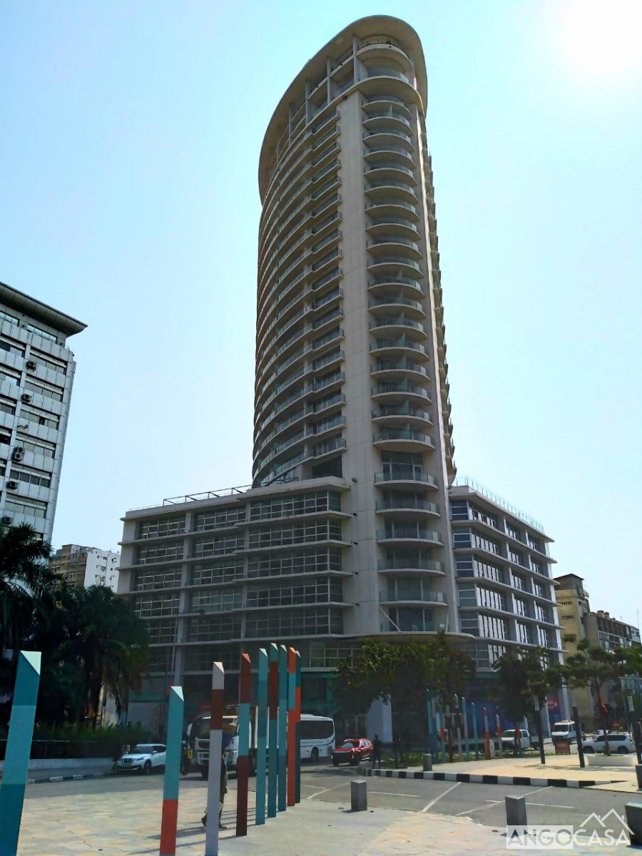Apartamento T1 em Torre Ambiente, Ingombotas - Angocasa