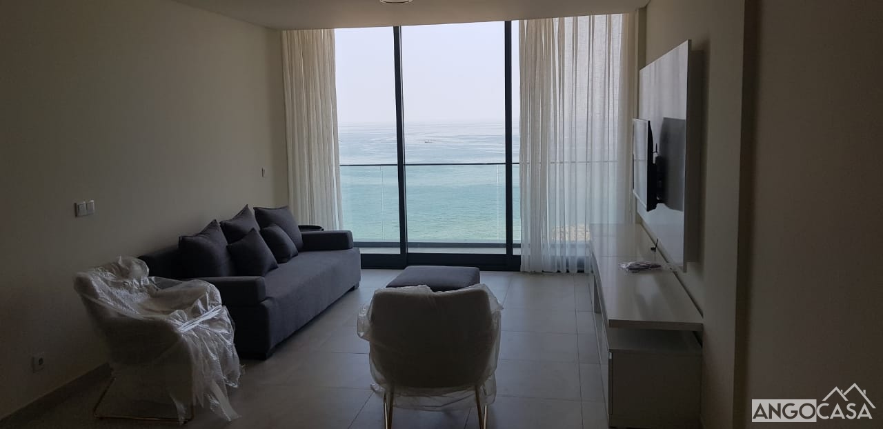 Apartamento T2 em Edifício Ocean Corner - Ilha de Luanda - Angocasa