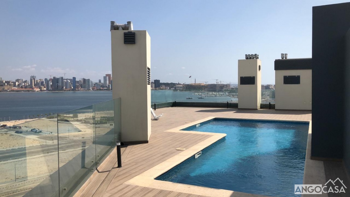 Apartamento T2 em Edifício Ocean Corner - Ilha de Luanda - Angocasa