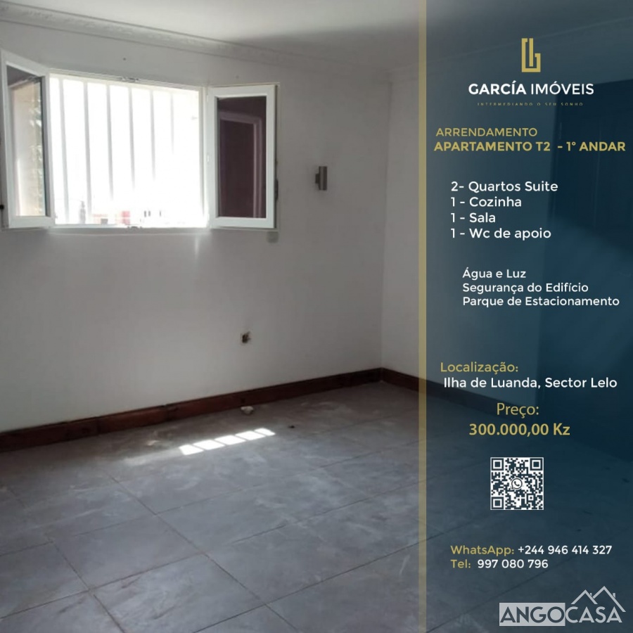 Apartamento T2 em Ilha de Luanda - Angocasa