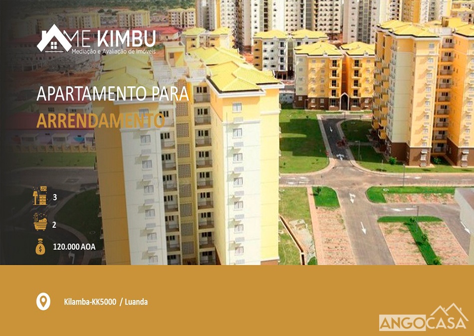 Apartamento T3 em Kilamba - KK 5000 - Angocasa