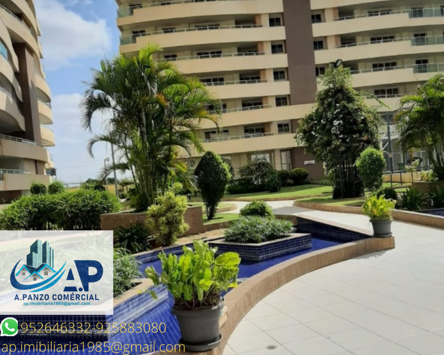 Apartamento T3 em Condomínio Aquaville Residnecial Talatona - Angocasa