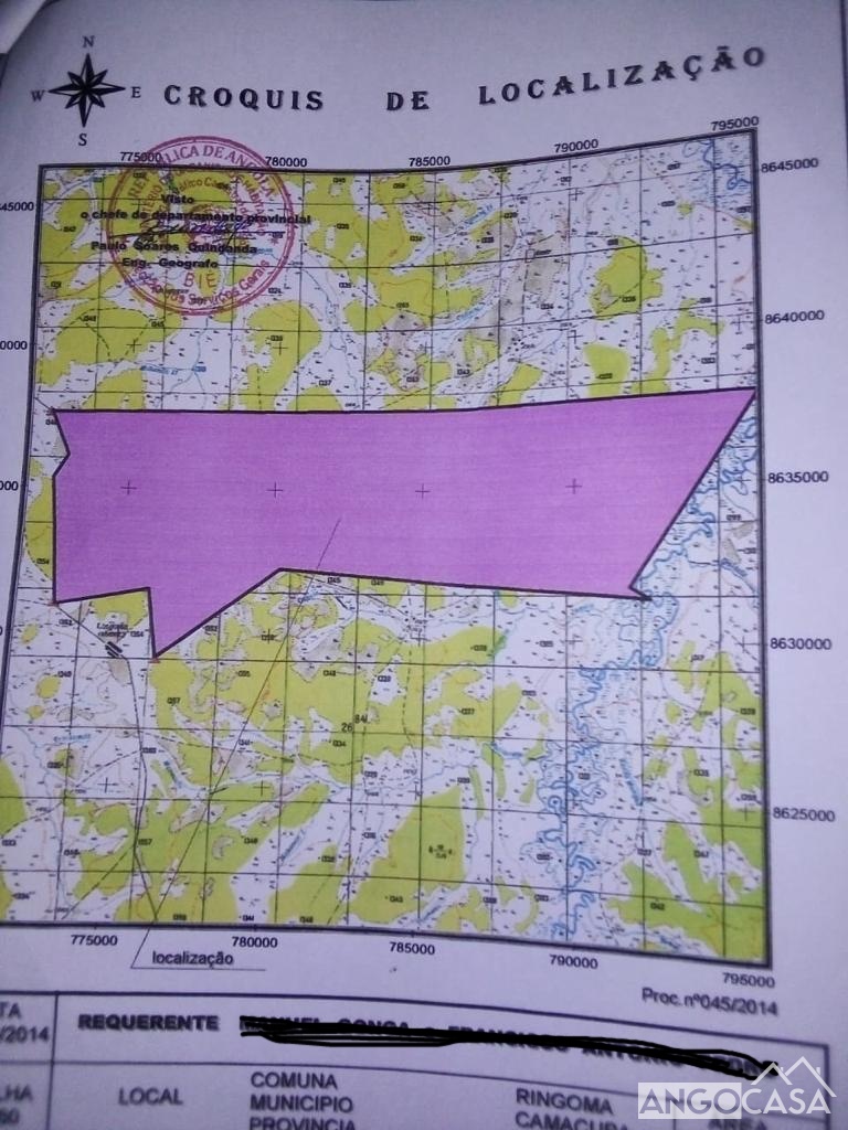 Terreno em Camacupa (Bié) - Angocasa