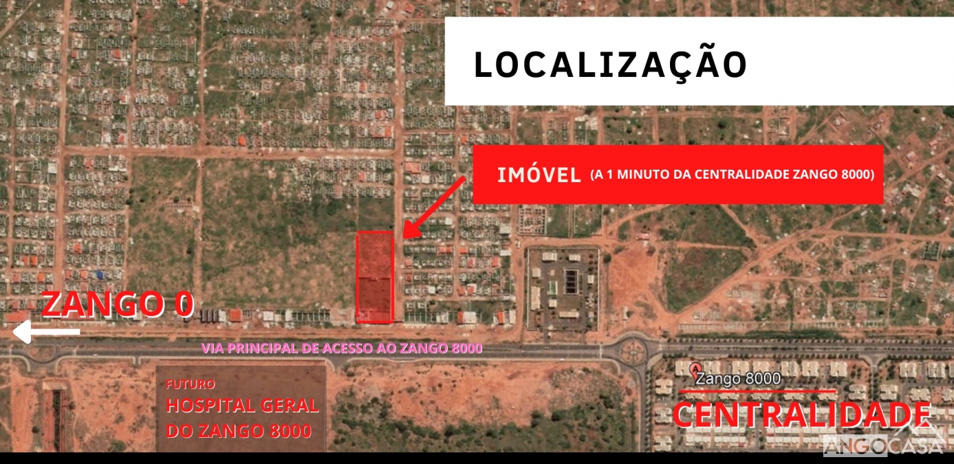 Terreno em Zango 8000 - Angocasa
